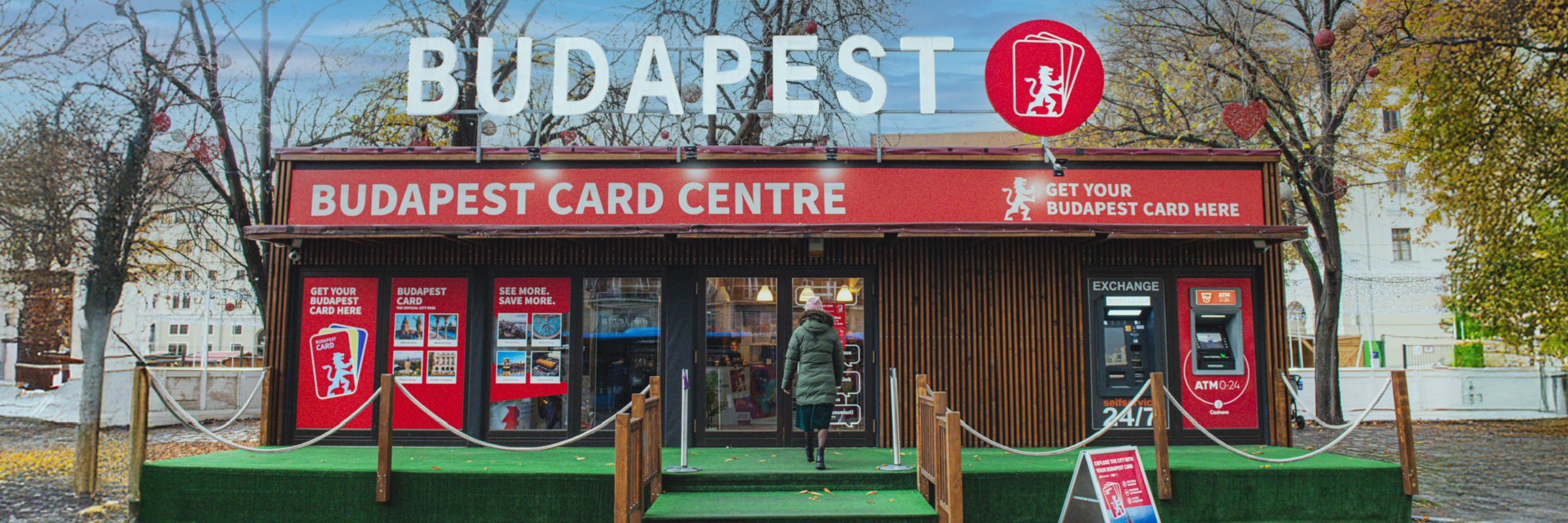 Start your tour of the city at the Budapest Card Centre
