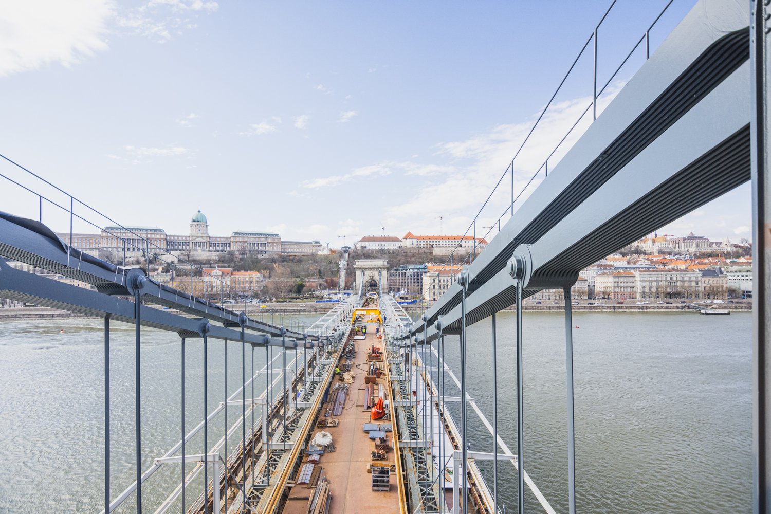 The Chain Bridge actually