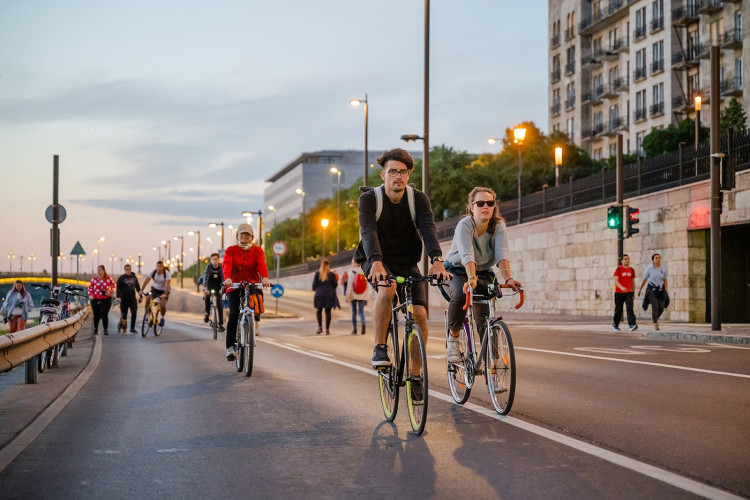 Cycling in Budapest