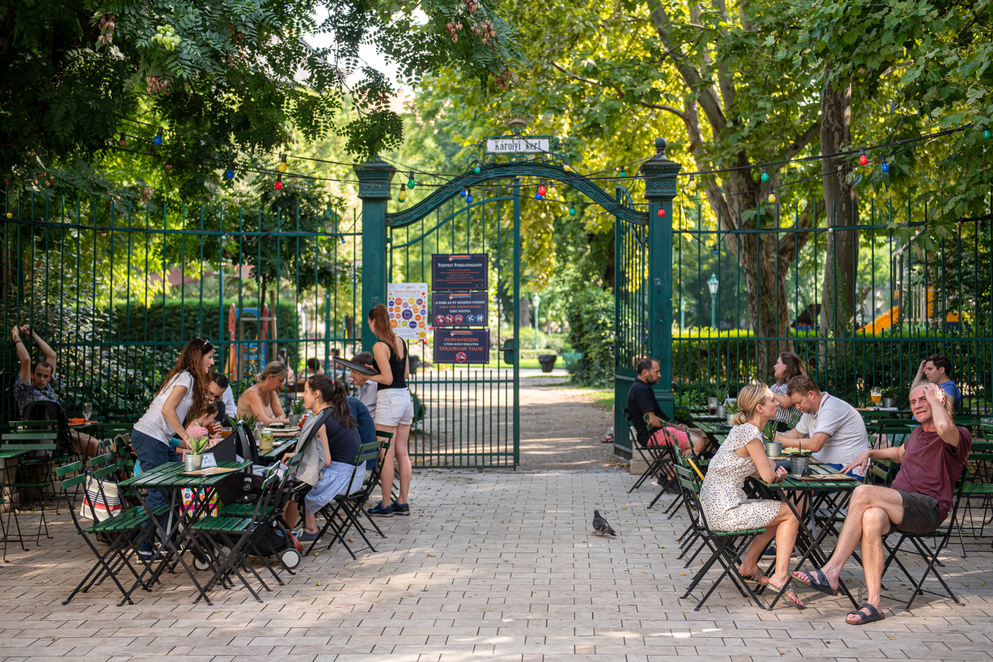 Hidden parks in the heart of Budapest